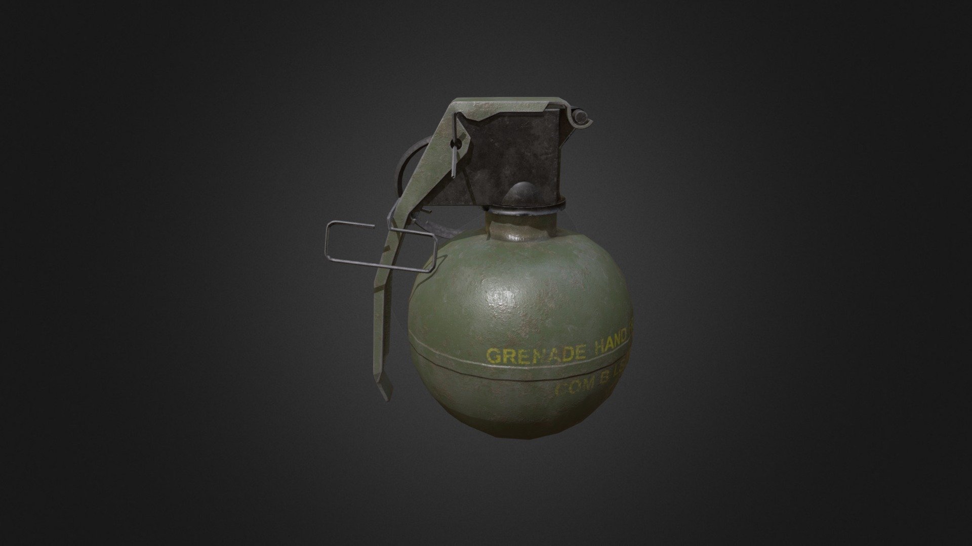 M67 Fragmentation Grenade - 3D model by Nemo (@IAmNemo) [59c8e2f ...