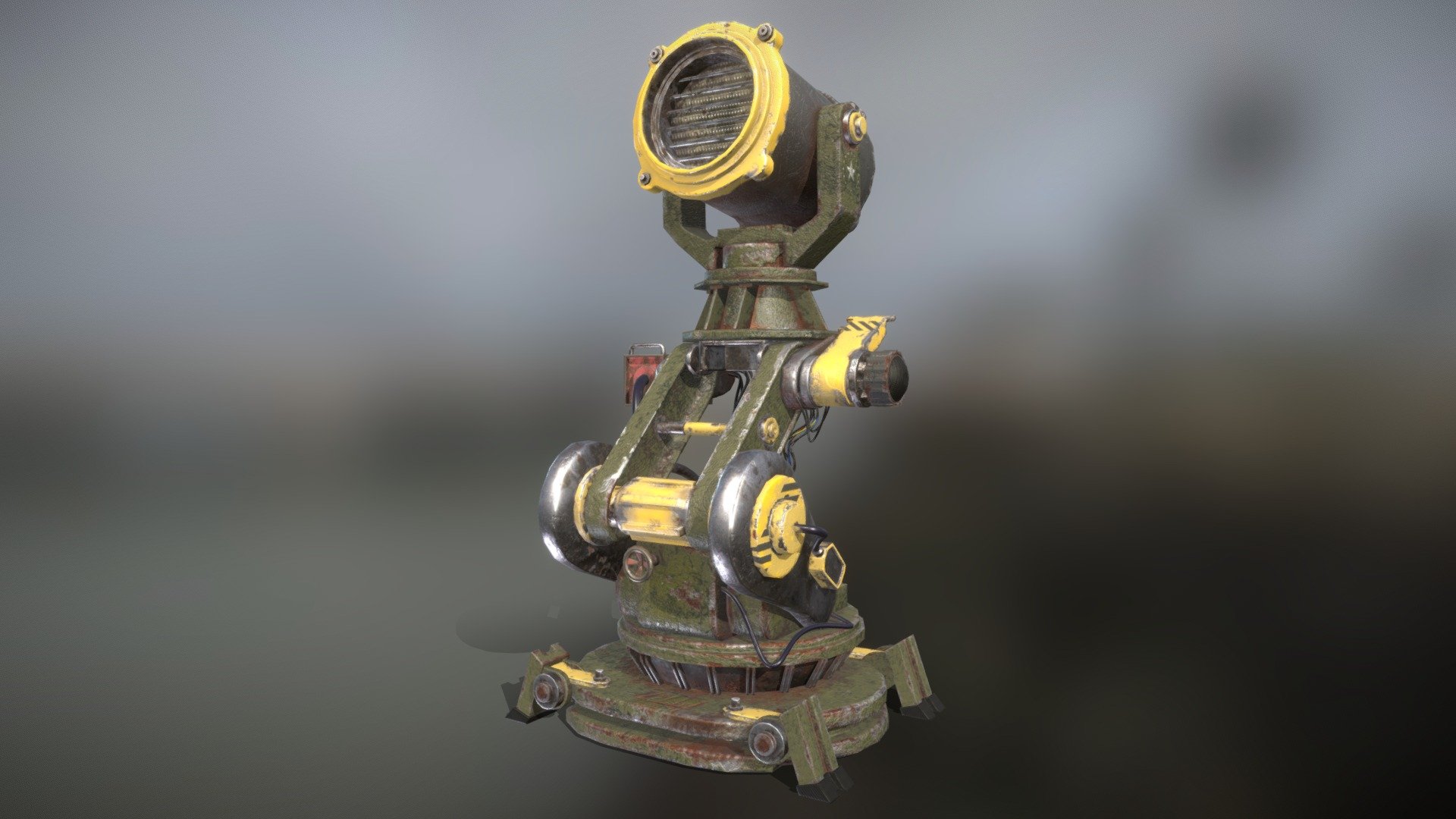 Searchlight - Gap Final Assignment - 3D model by Denki Pandova (@denki ...