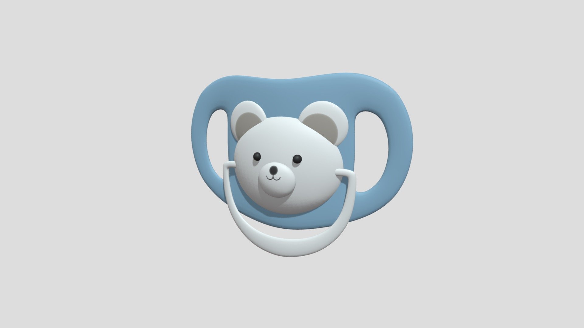 Pacifier - Buy Royalty Free 3D model by Ed+ (@EDplus) [59cc555 ...