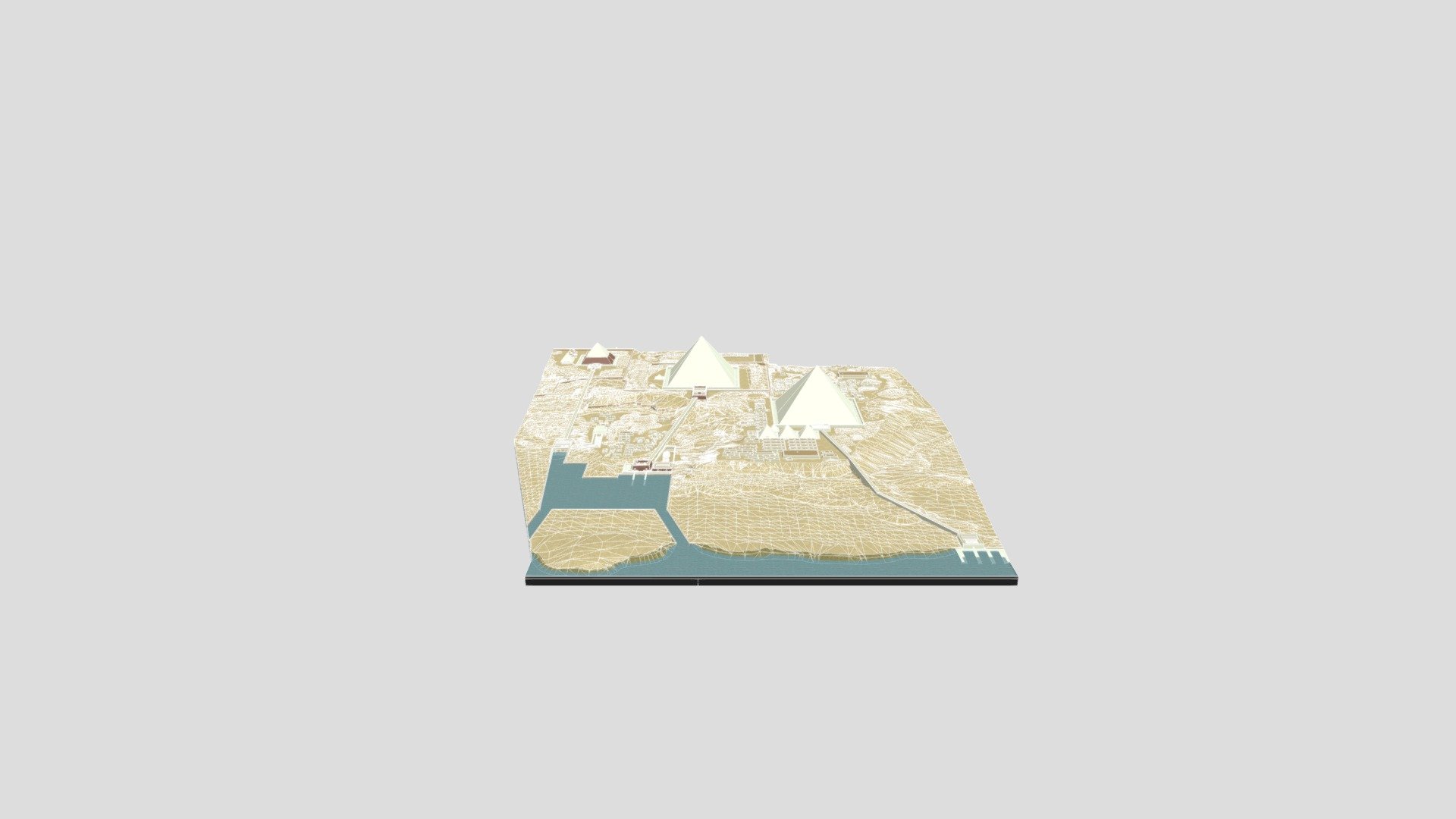 Giza+plateau - Download Free 3D model by andreysouzanascimento692 ...