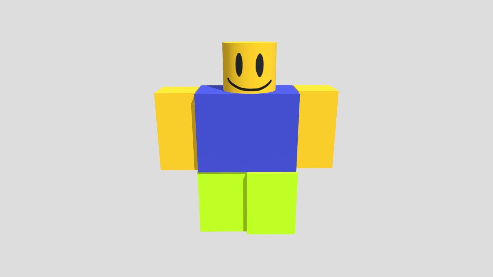 Roblox Noob by me - Download Free 3D model by uniciclos [59ccfb3 ...