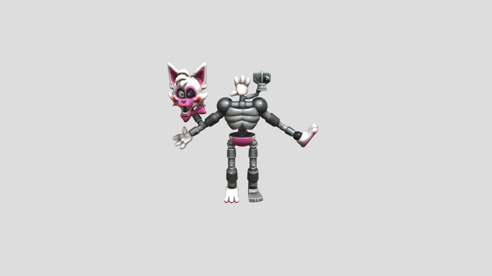 Five Laps At Freddys's Mangle - Download Free 3D model by ~chillpup ...
