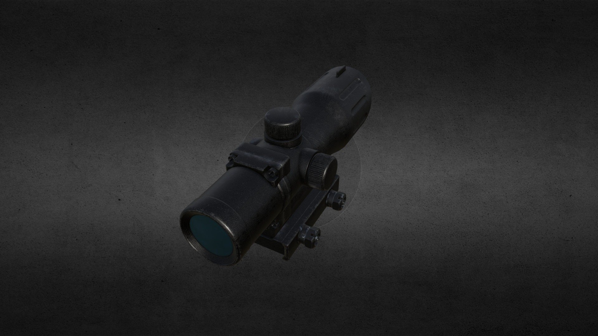4x Scope Acog - 3D model by niggo2015 [59cf505] - Sketchfab