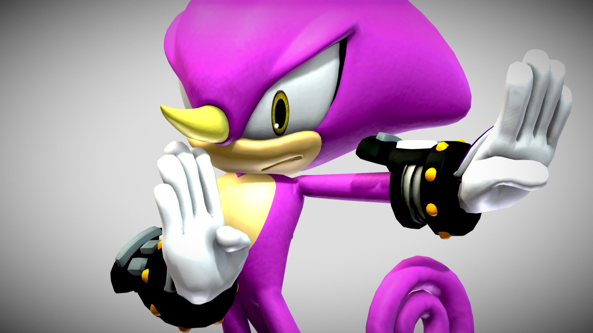 Sonic Generations - Espio Statue - Download Free 3D model by ...