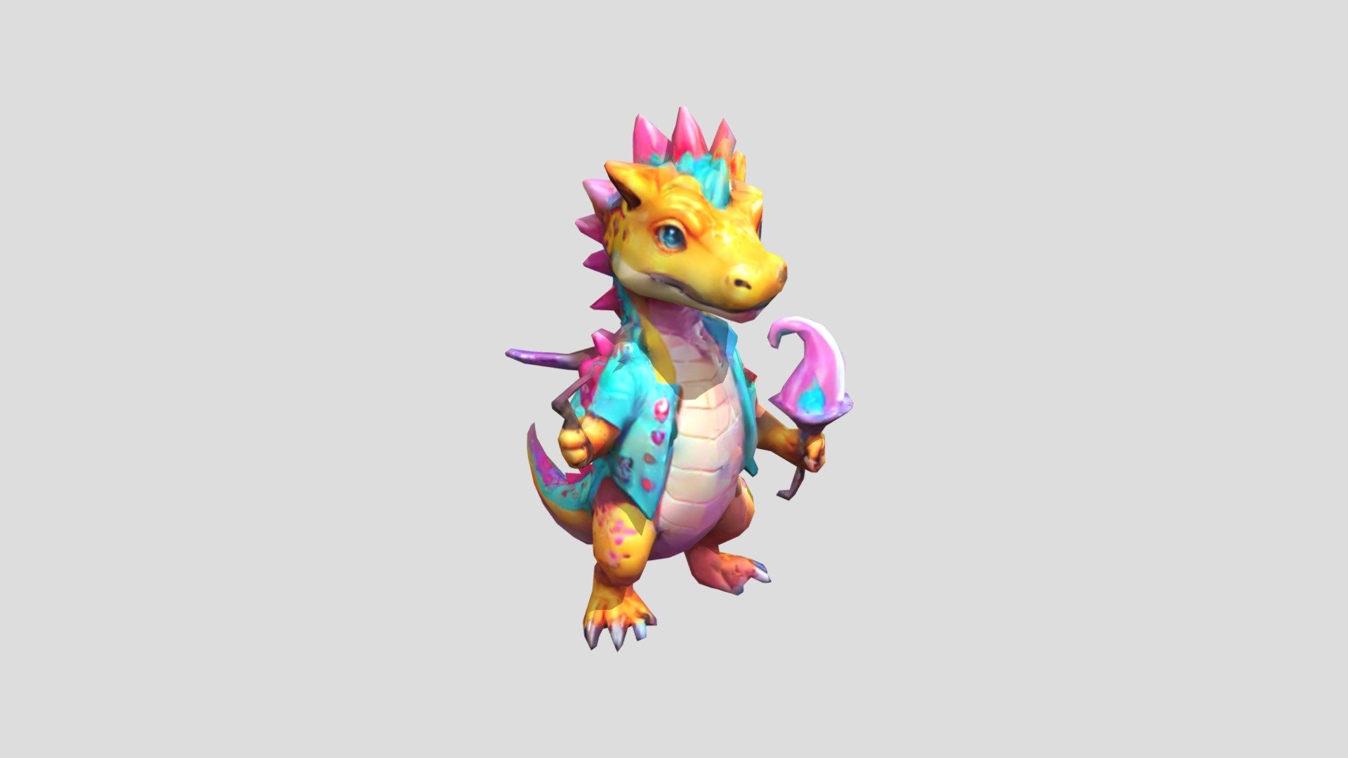 "The Playful Pink Cryptid Mammal" Vertebrate Car - Download Free 3D ...