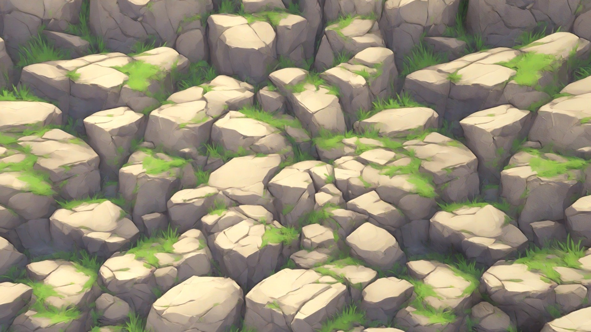 Stylized Stone Seamless Texture - Buy Royalty Free 3D model by ...