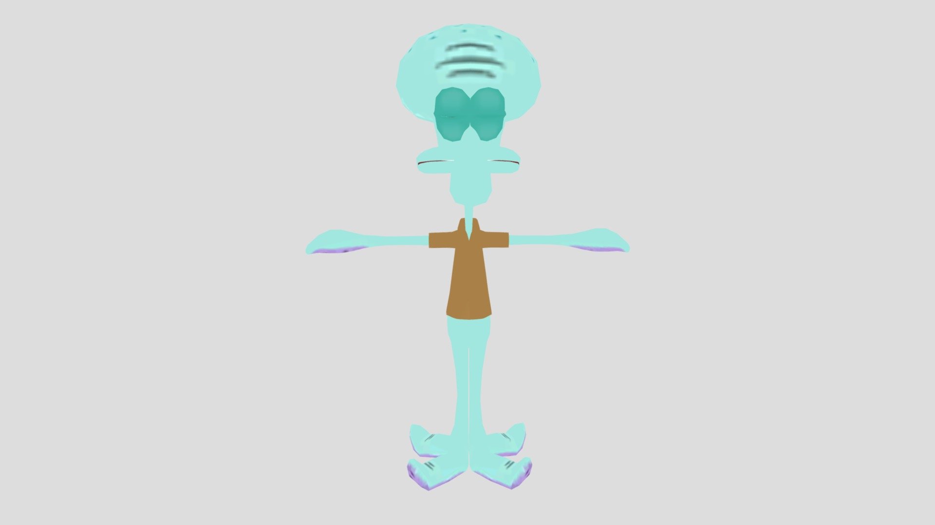 Wii Truth Or Square - Squidward - Download Free 3D model by SMF ...