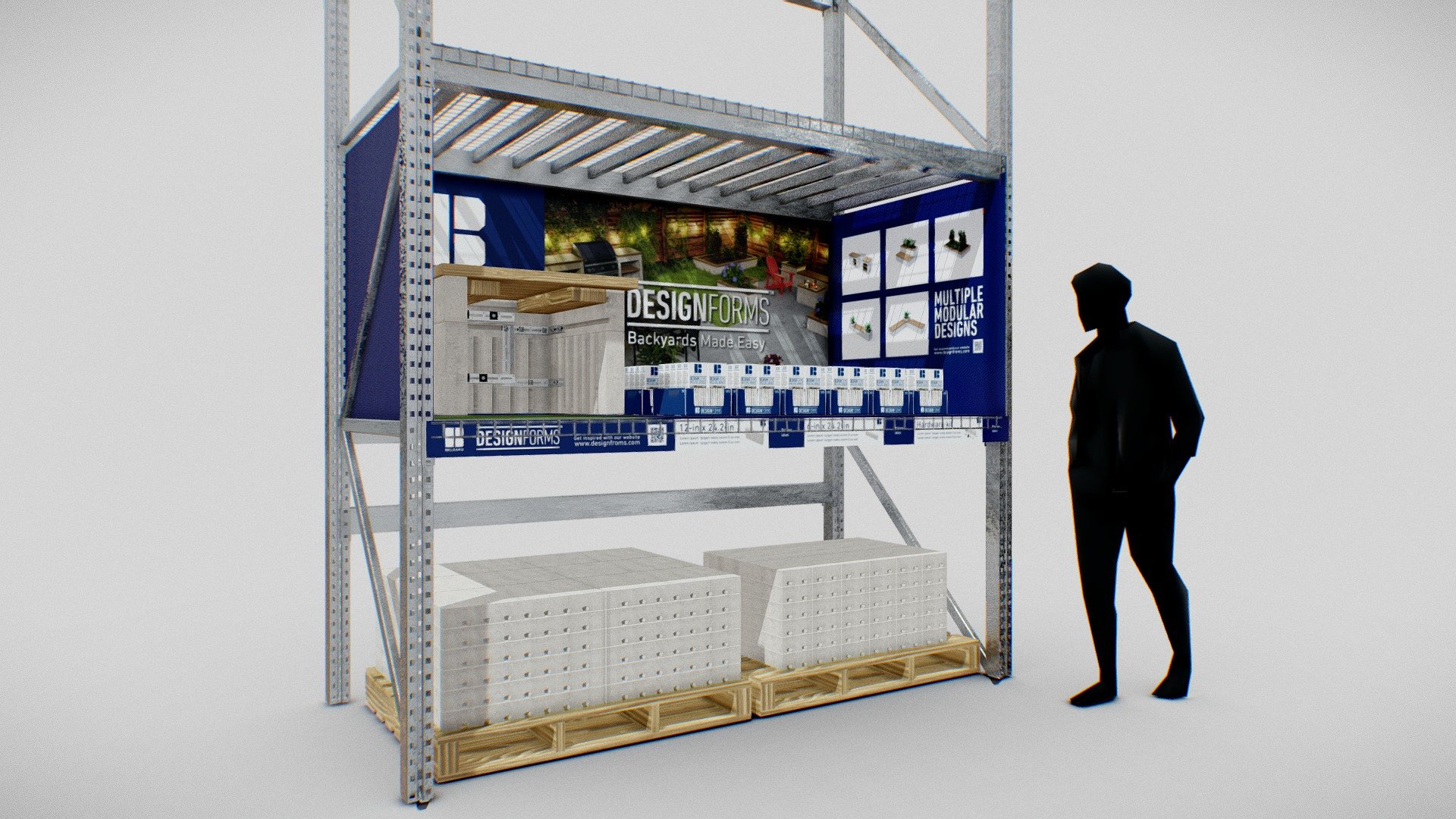 BDF_BayDisplay_1 - 3D model by T.saoudi [59d76e4] - Sketchfab