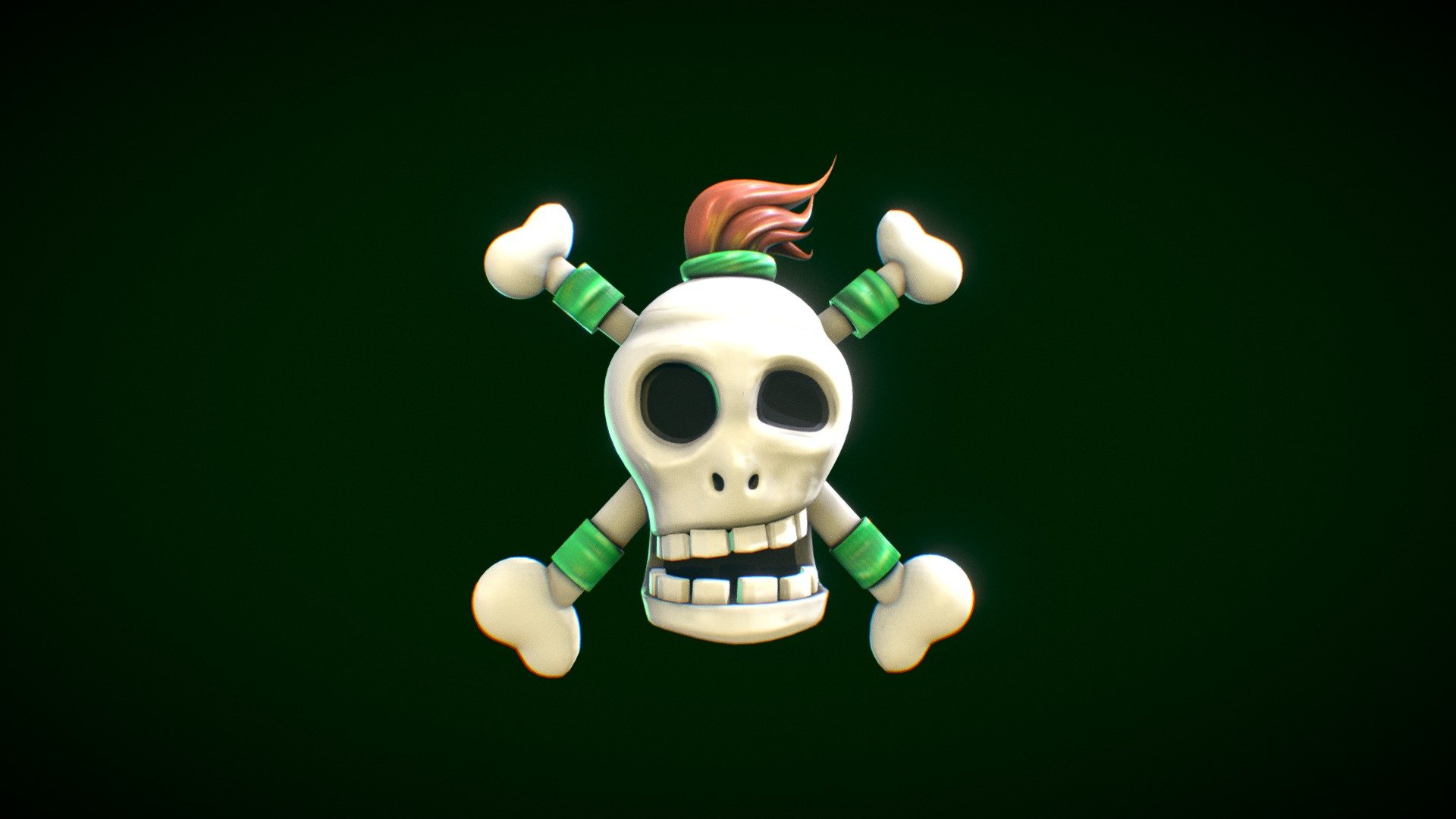 custom skull - 3D model by Niurii3D [59d96a2] - Sketchfab