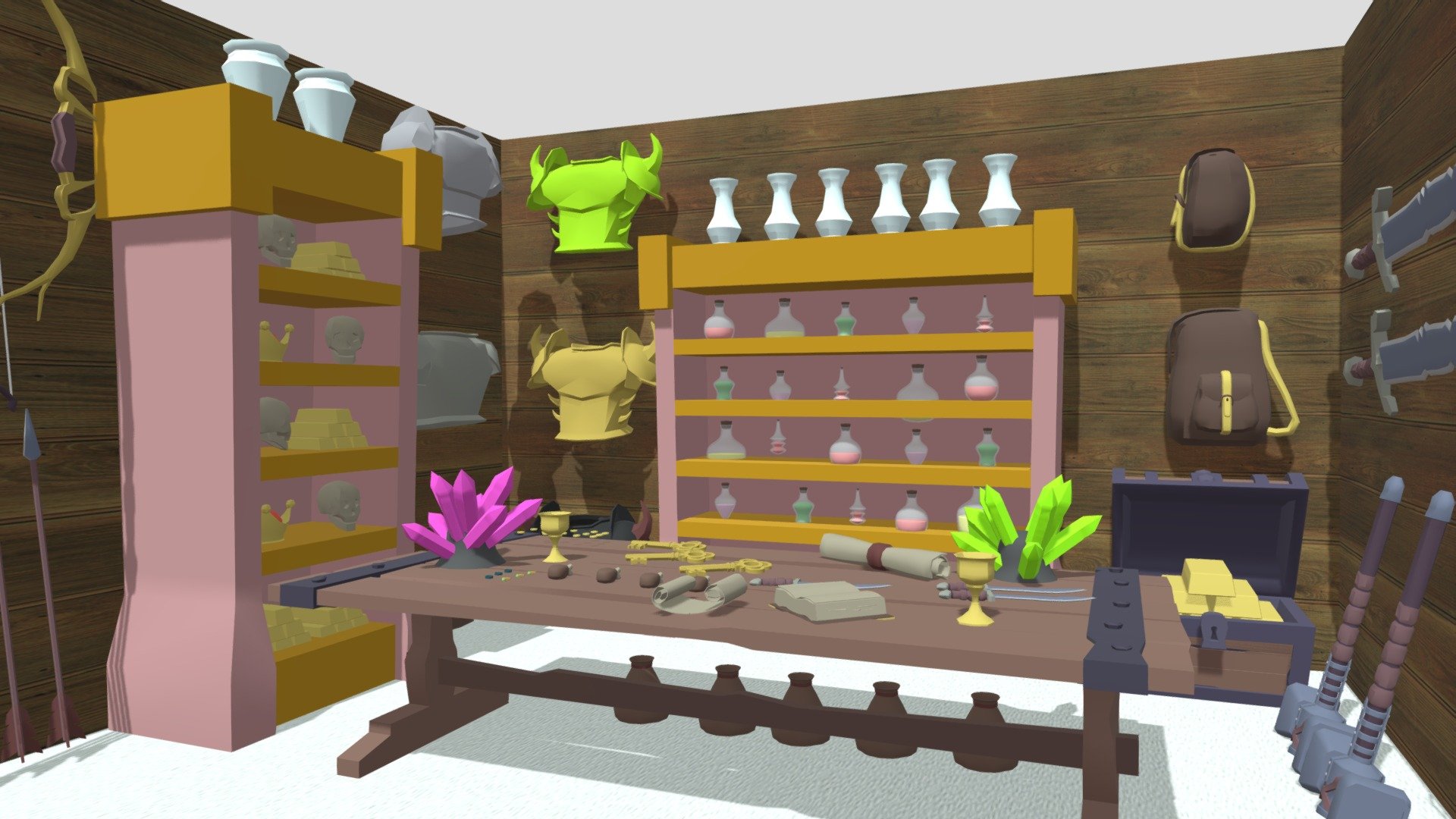 Medieval Shop - Download Free 3D model by Sba Stuff (@sbastuff ...