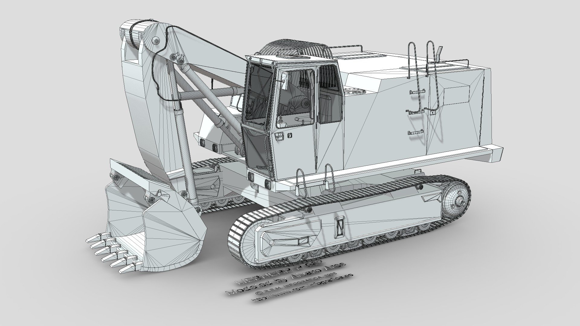 EXCAVA.MAX (Original Digga) - Download Free 3D model by Carmalogue ...