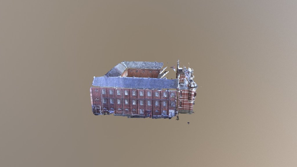 Historic Dunedin Prison Mesh - Download Free 3D model by RossN [59da42c ...