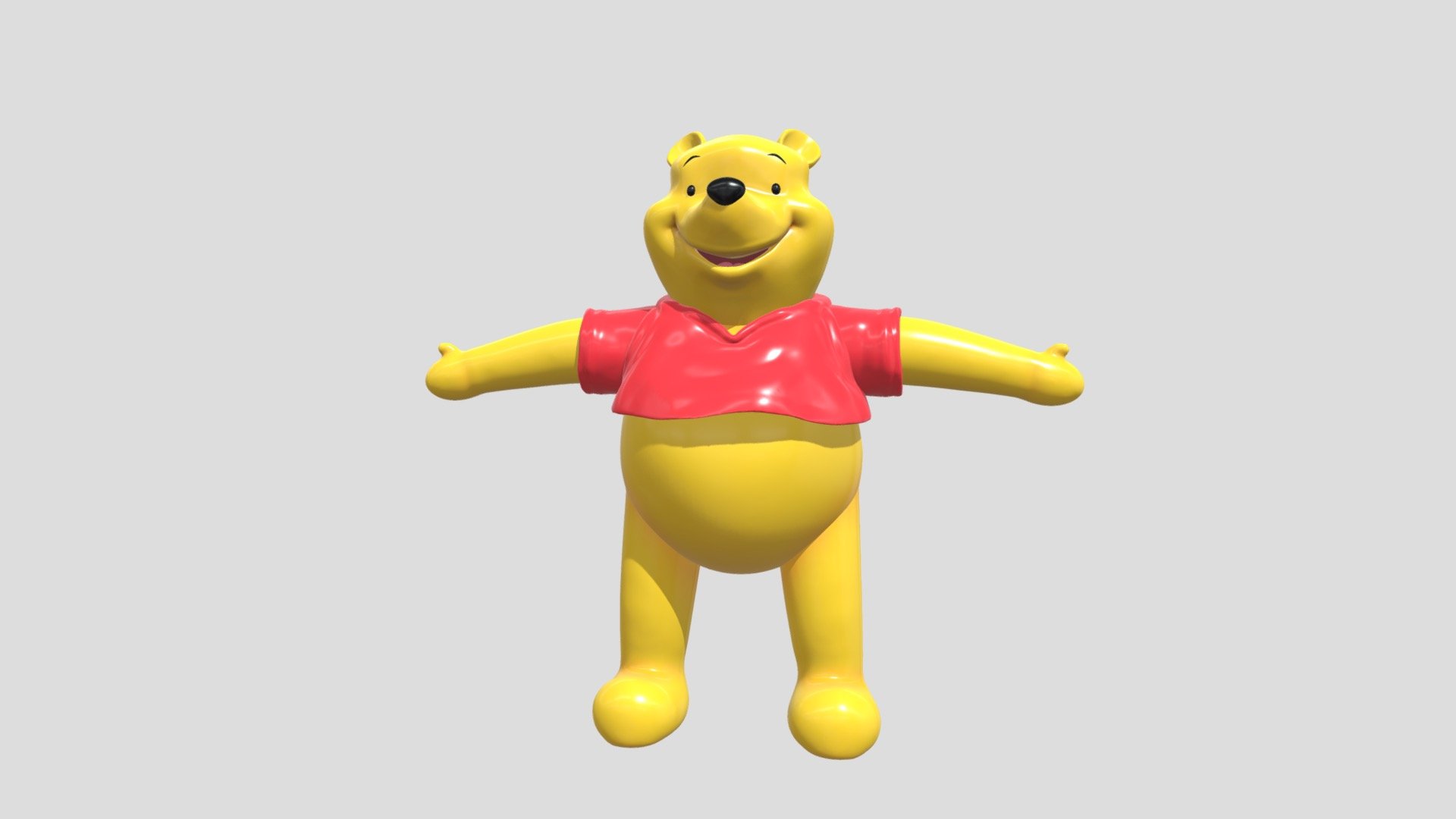Winnie the Pooh - 3D model by HopeTohme [59db7bf] - Sketchfab