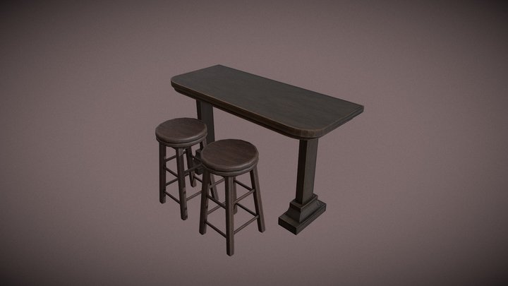 Mini-bar 3D models - Sketchfab