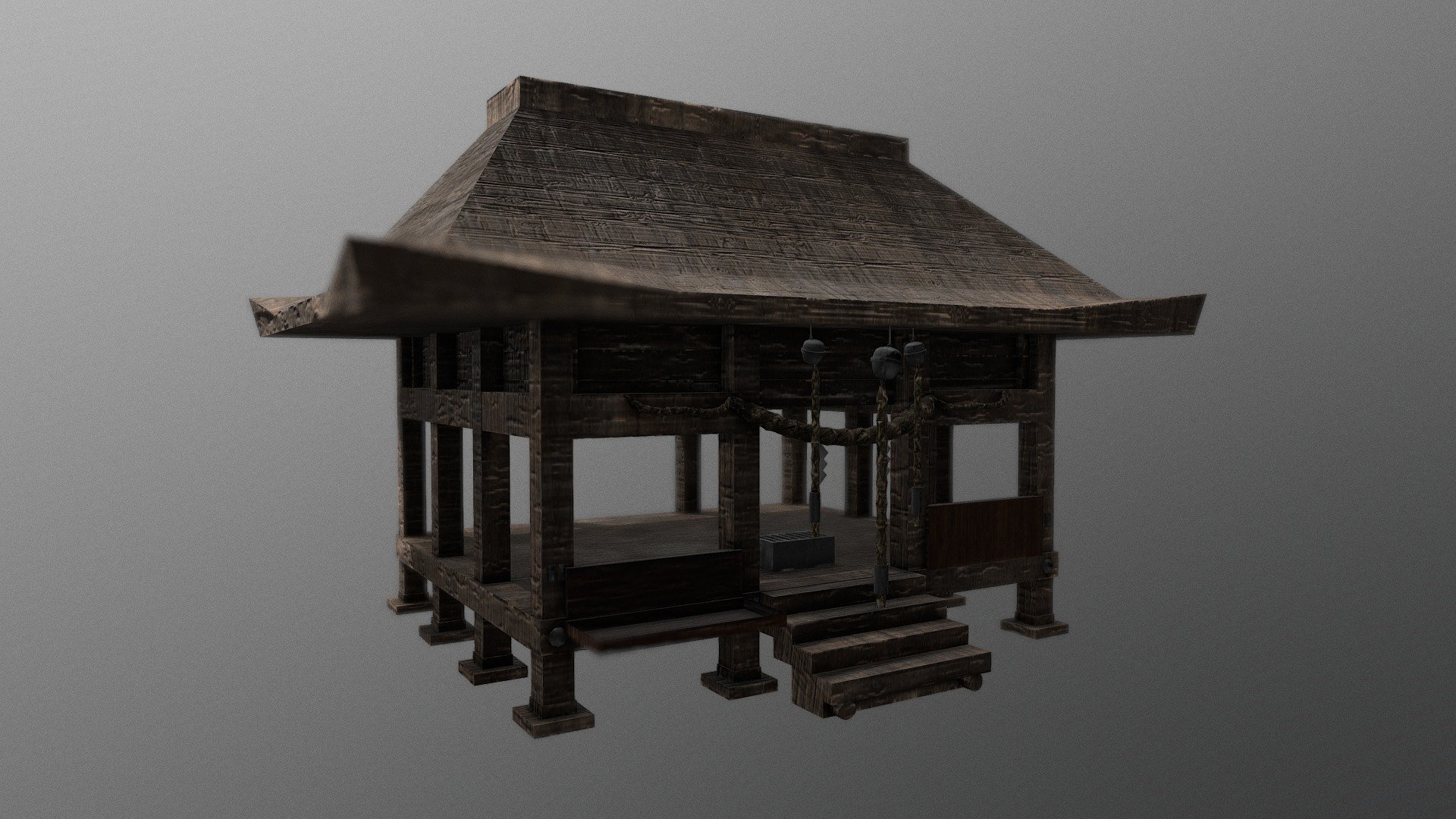 Shrine Building (Haiden) - 3D model by Liam Lessells (@Mrteesgoldchain ...