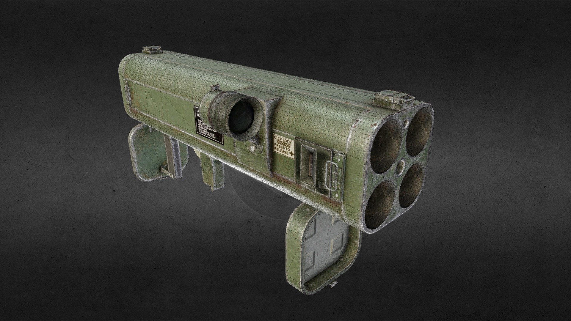 Flame Assault Shoulder Weapon - 3D model by Siren_Tsarevna [59dc34b ...