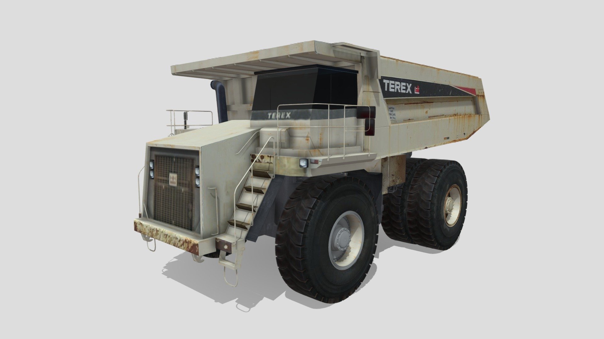 Terex TR100 Haul Truck - 3D model by The Learning Network (@TheLearningNetwork) [59df5d1 ...