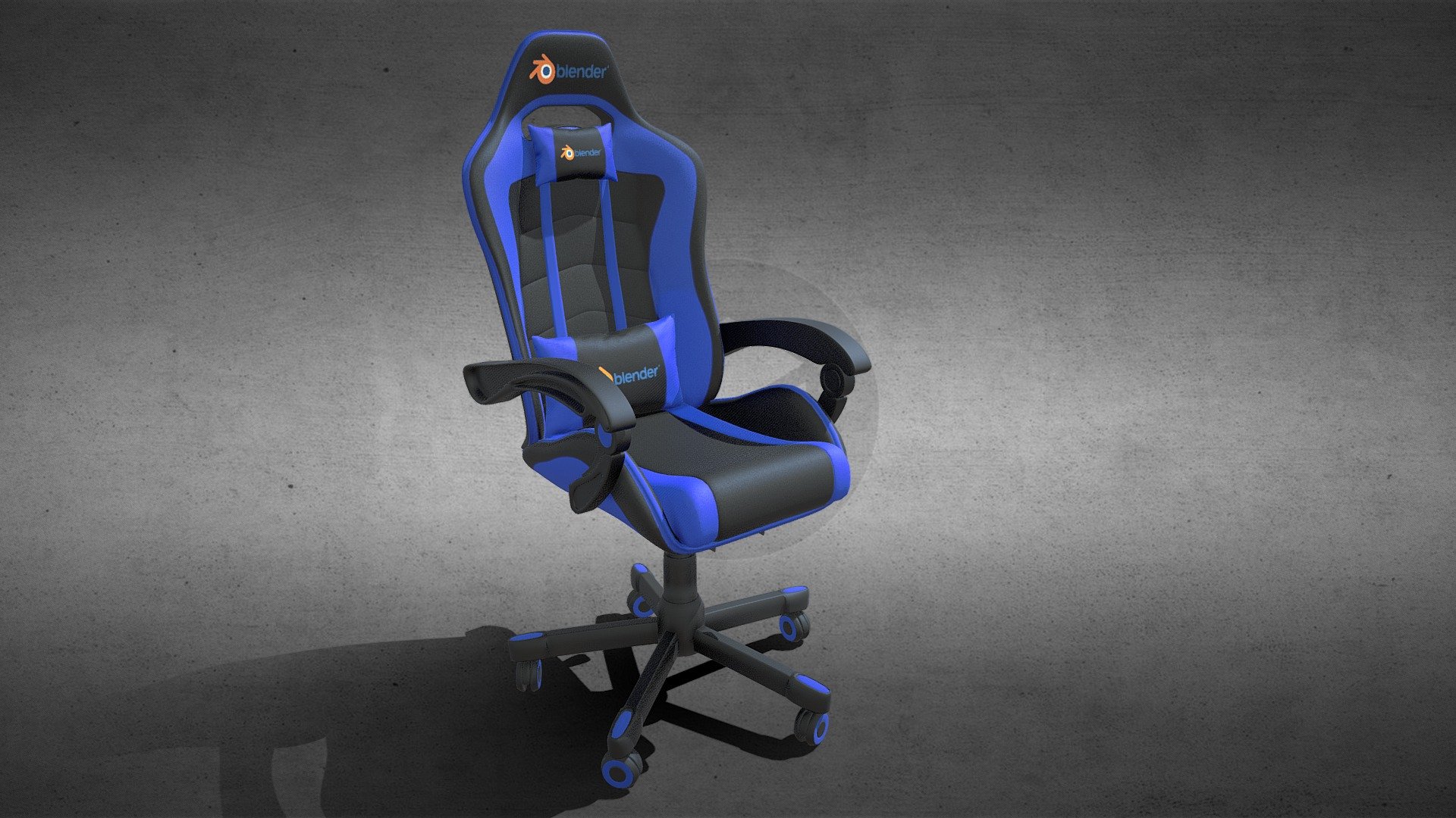 Game chair 3d model - 3D model by blenderizm [59e2528] - Sketchfab