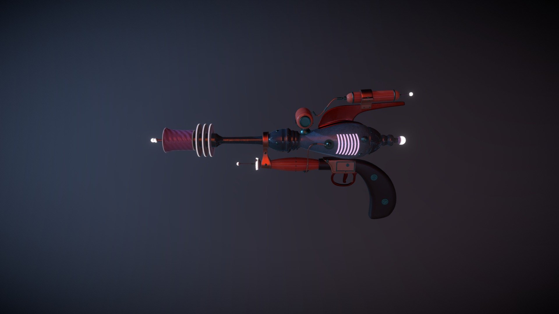 Ray Gun - 3D model by sdibarzabal [59e3b6a] - Sketchfab