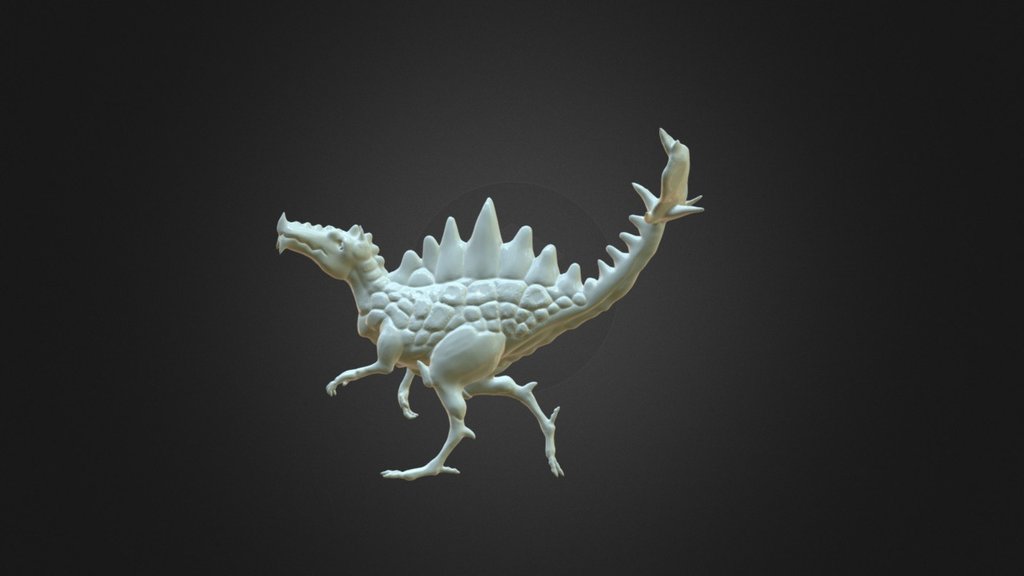 Dino sculptie - 3D model by Fabio Malta (@fabiomalta) [59e3bb7] - Sketchfab