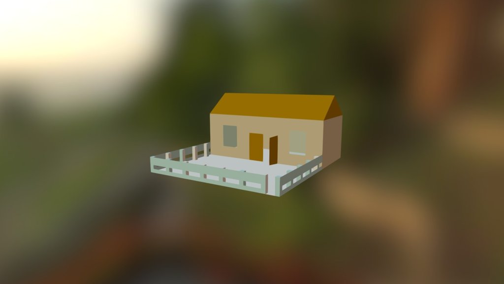 base house templet - 3D model by crustyhamberger [59e82e7] - Sketchfab