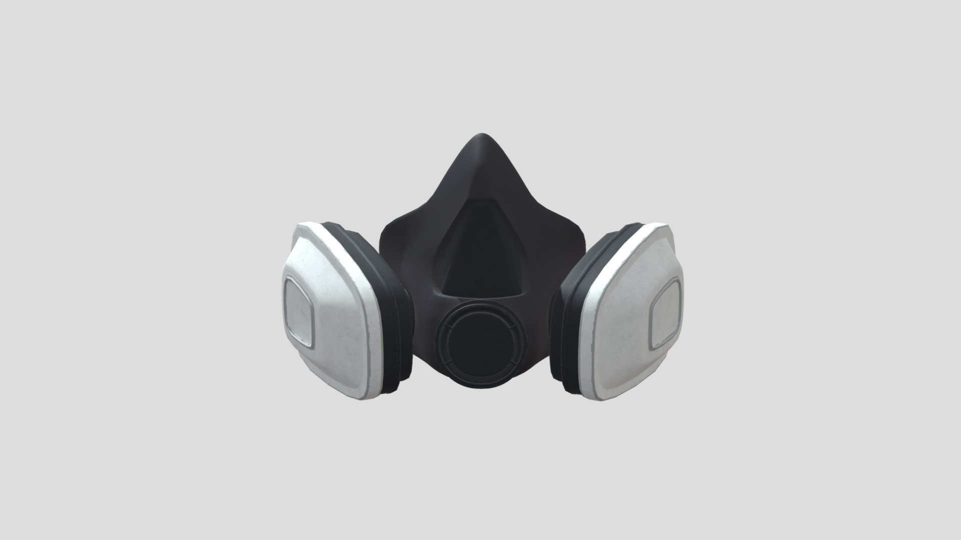 Respirator Mask - 3D model by Hinovus (@NealMenhinick) [59e8f2d ...