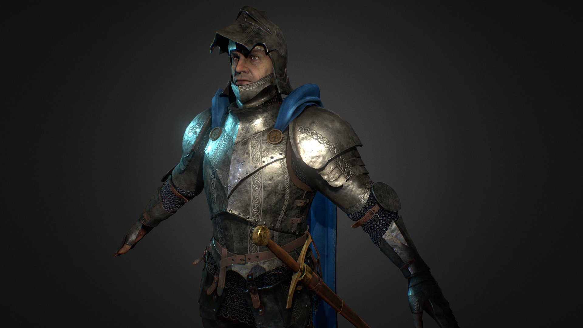 Knight - Buy Royalty Free 3D model by ArtLeaving (@aptyphawk22 ...