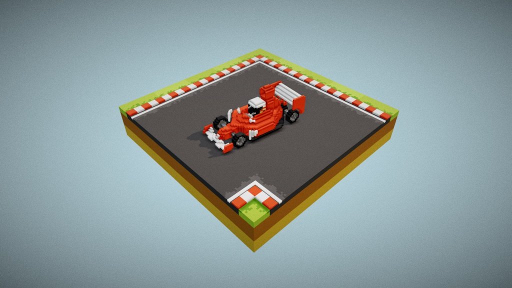 Voxel Formula 1 - Download Free 3D model by Jnyrr5 [59e9c38] - Sketchfab