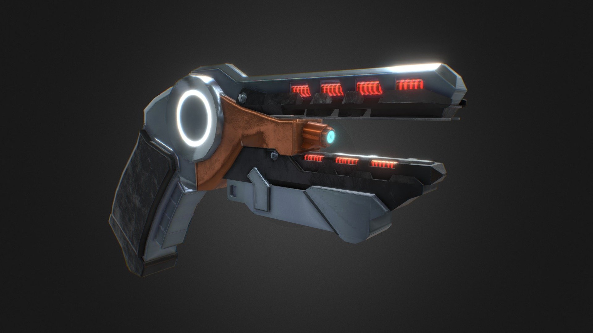 Pistol - Download Free 3D model by danmars [59ea501] - Sketchfab