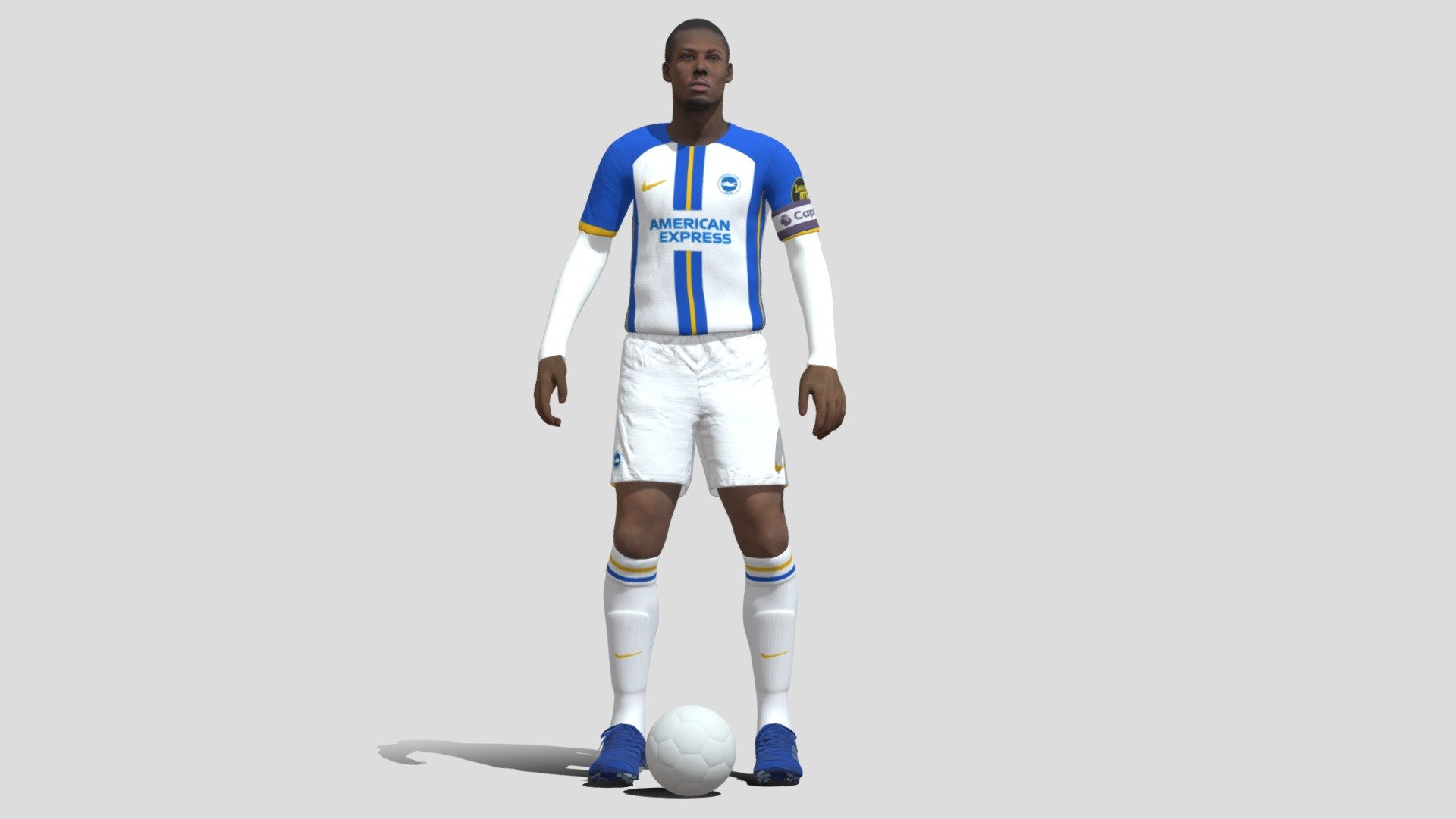 footballer - 3D model by 3D Footballer (@hieu86coin1) [59ea862] - Sketchfab