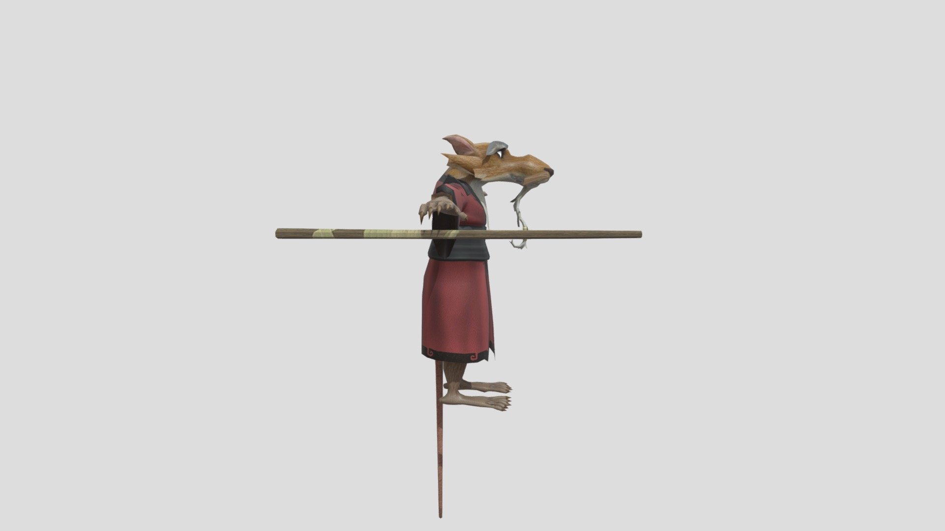 TM Splinter - Download Free 3D model by Modbuff (@CGreature) [59ebce2 ...