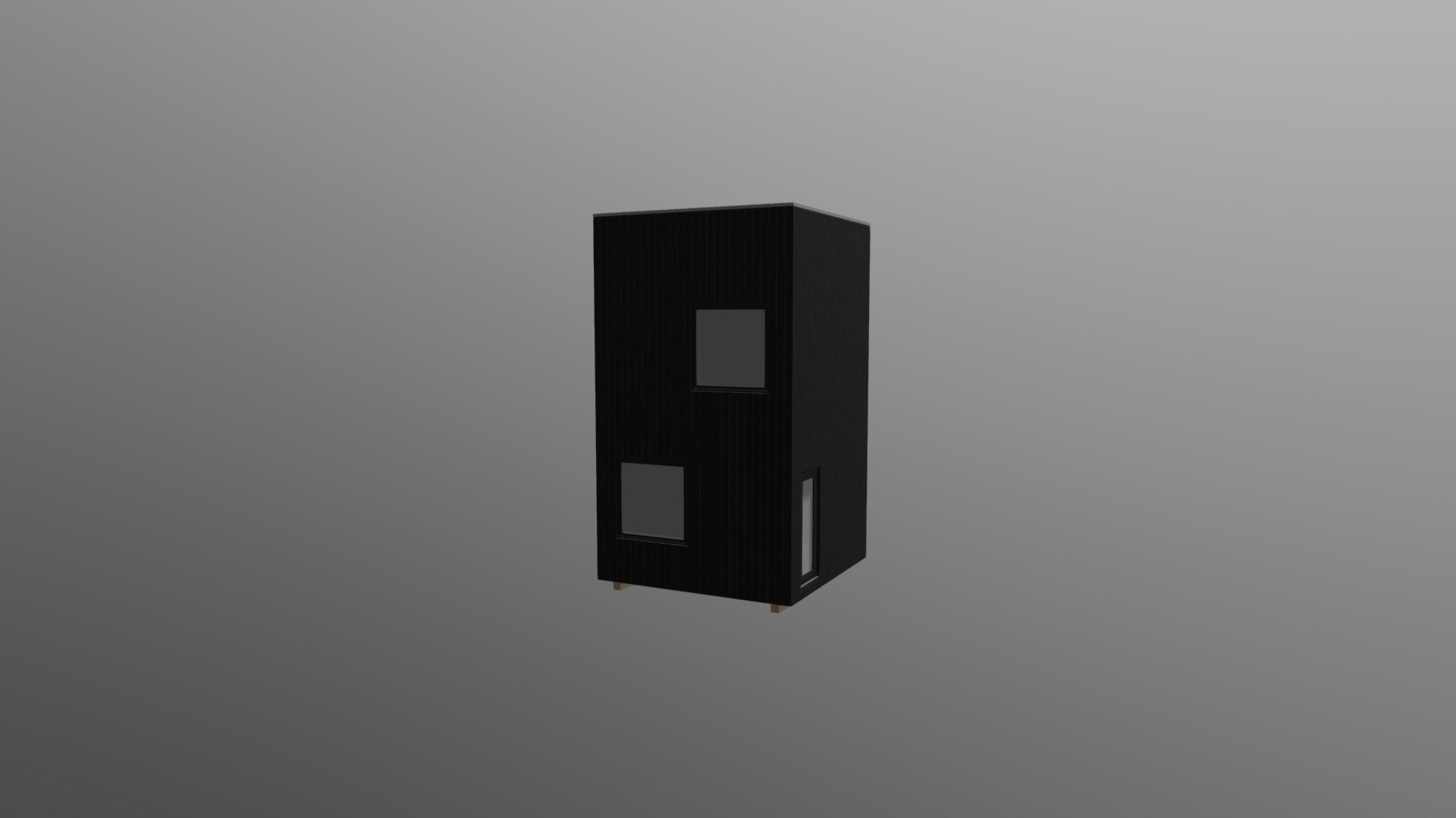 12x12 Tower Cabin - 3D model by sgreen [59ed151] - Sketchfab