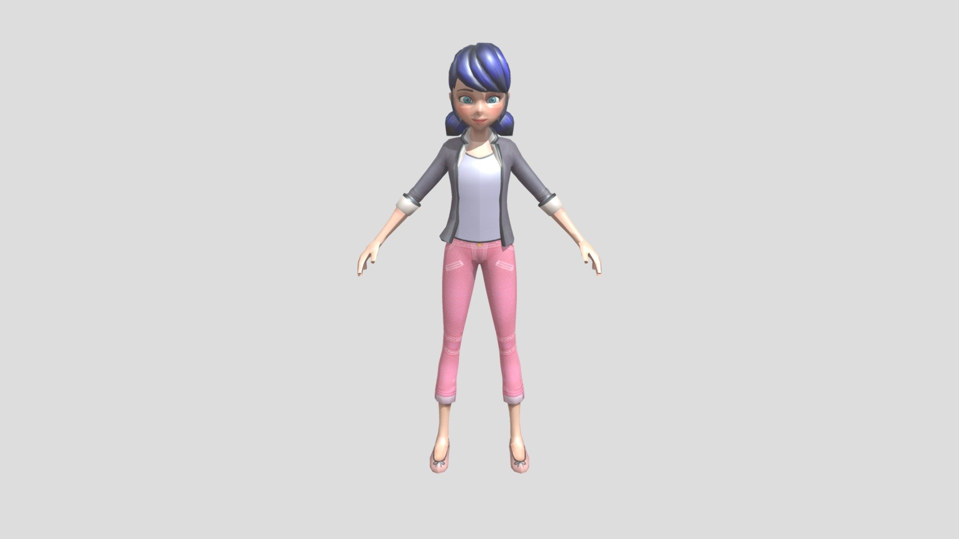 Marinette - Download Free 3D model by danigamer495channel [59ee4e2 ...