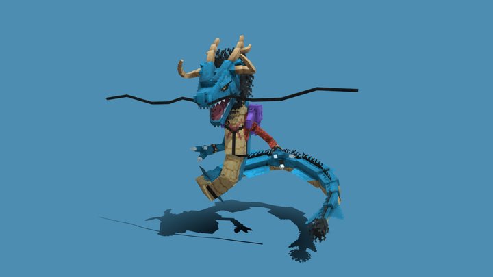 Rayquaza 3D models - Sketchfab