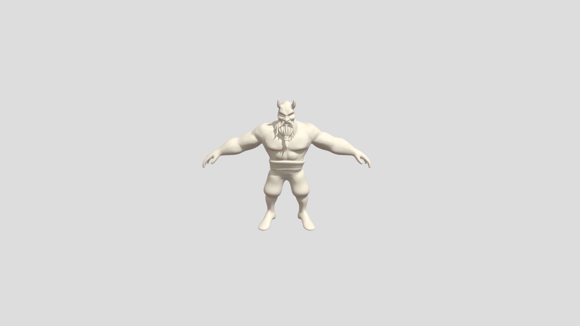 Sculpt ork - 3D model by najamazur [59eee8c] - Sketchfab