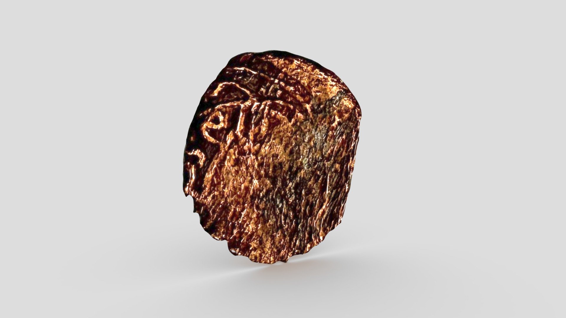 Плоским краем из клада в 5 монет. - 3D model by Bukhara_Museum_3D ...