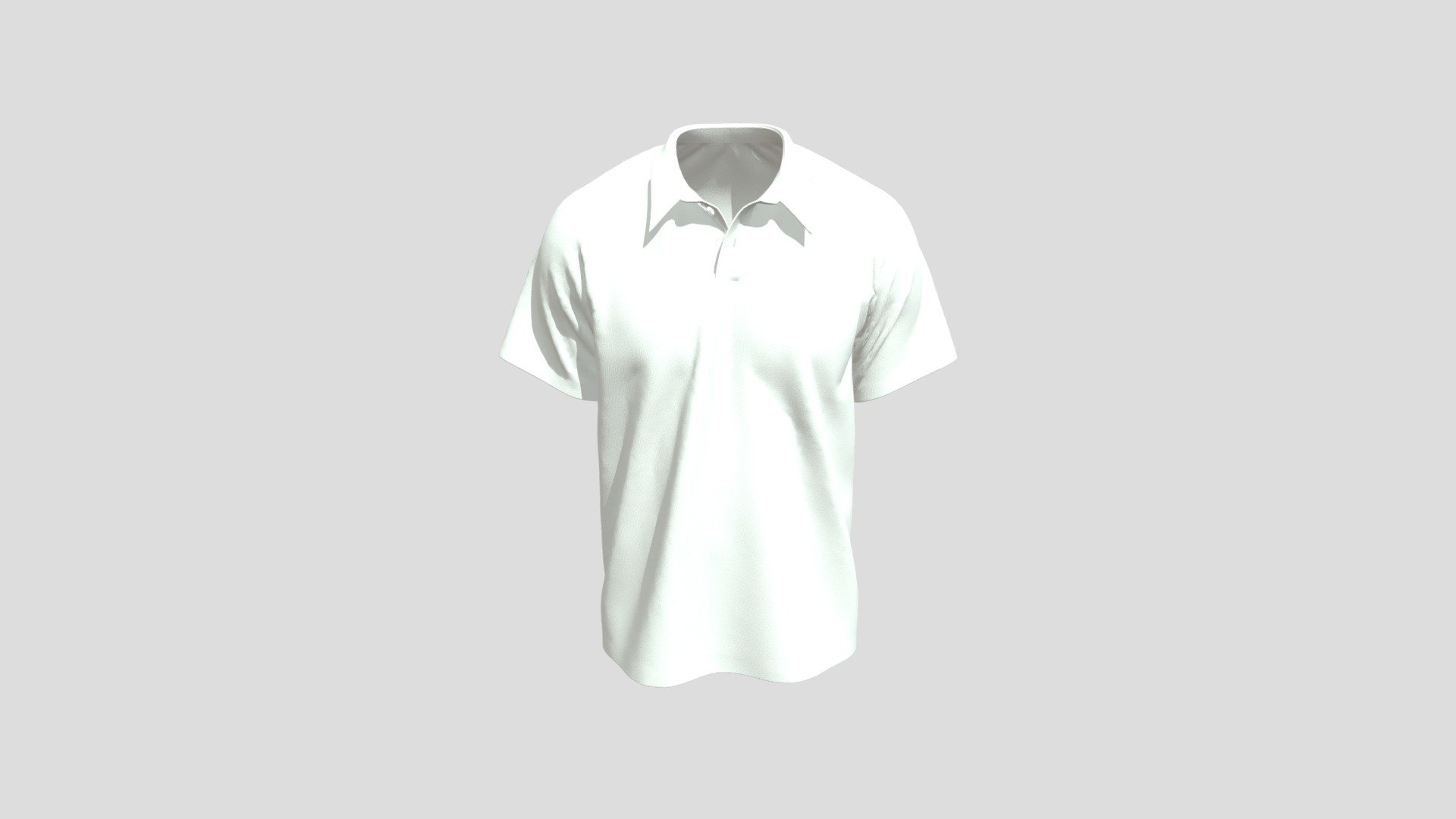 Short Sleeve Polo - Download Free 3D model by chokybali [59efcd1 ...