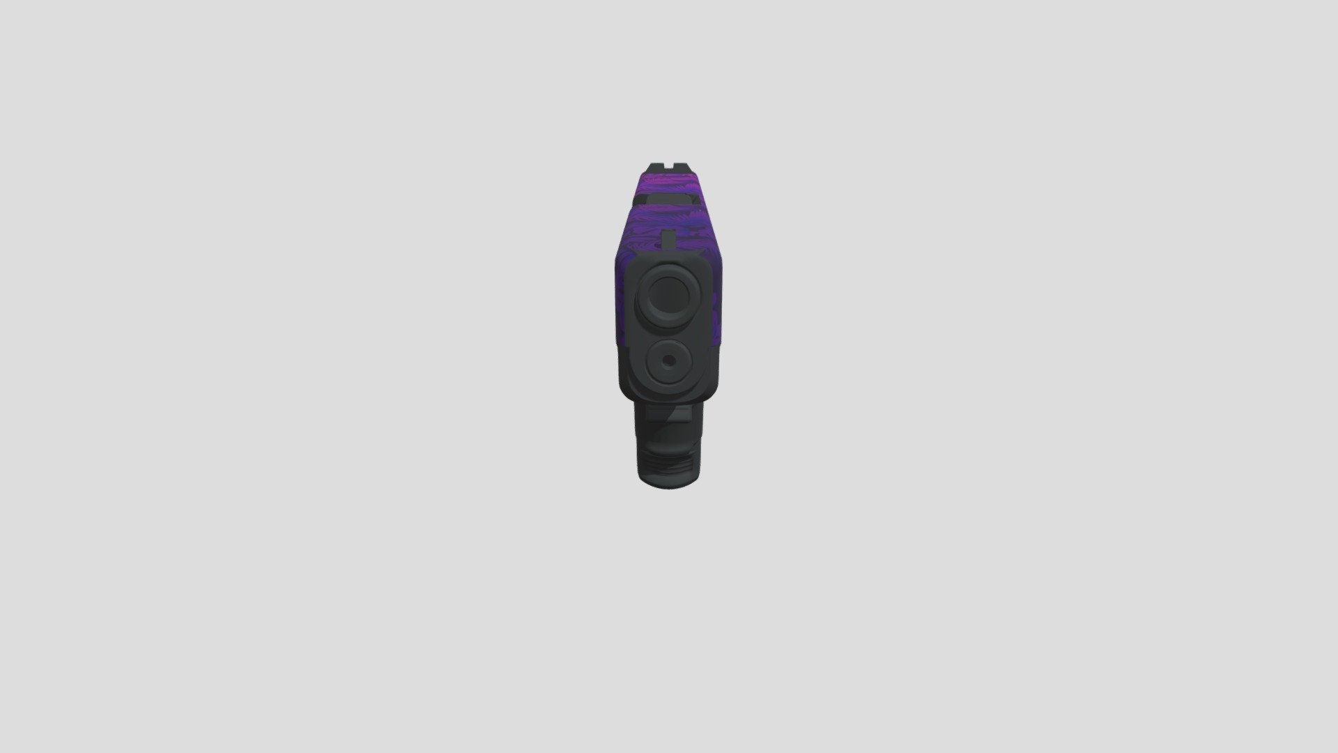 Glock-18 | Purple Leaf - 3D model by SpAC3_ [59f0325] - Sketchfab