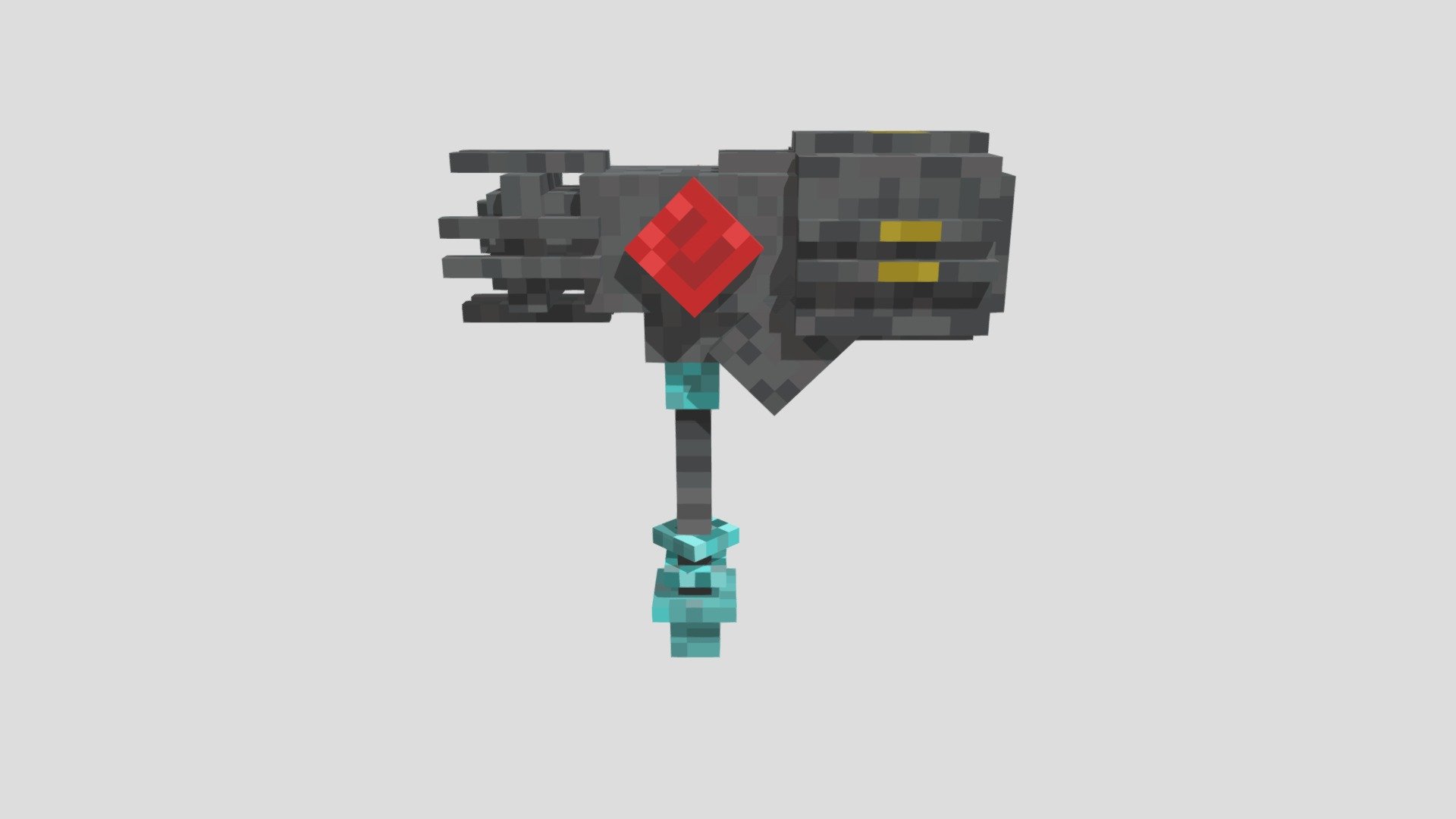 CrystalHammer - 3D model by Adisonek (@adisonek12345) [59f1156] - Sketchfab