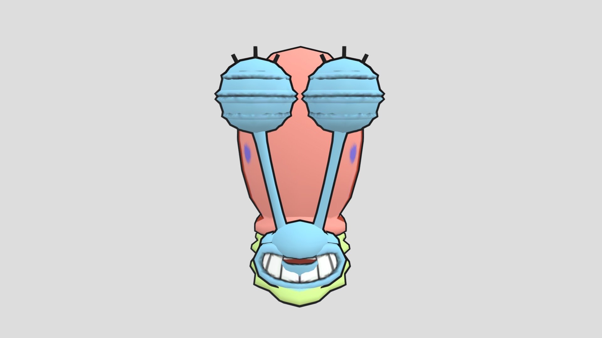 The Spongy Construction Project - Gary - Download Free 3D model by SMF ...