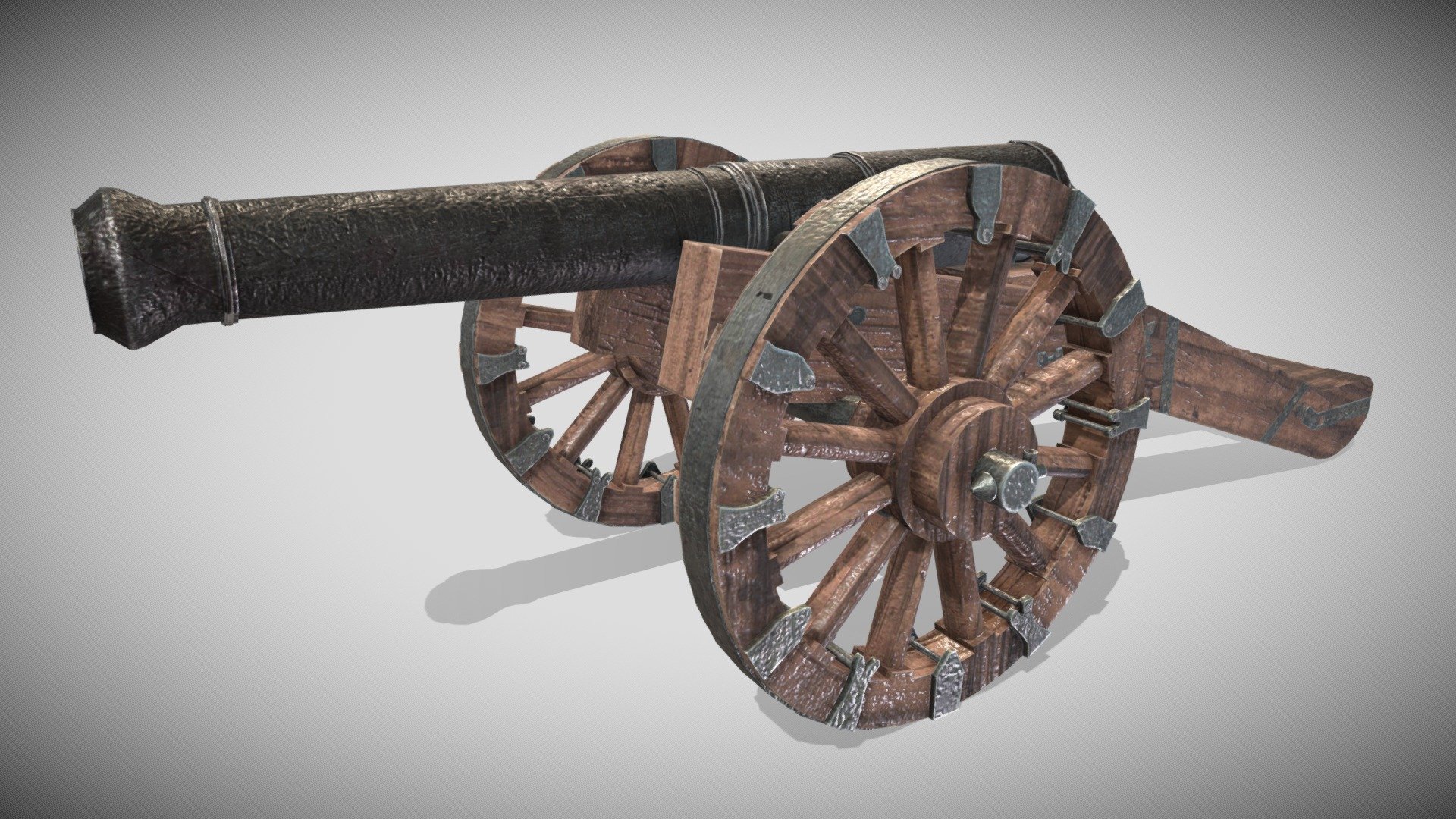 Old Gun - Download Free 3D model by Francesco Coldesina (@topfrank2013 ...