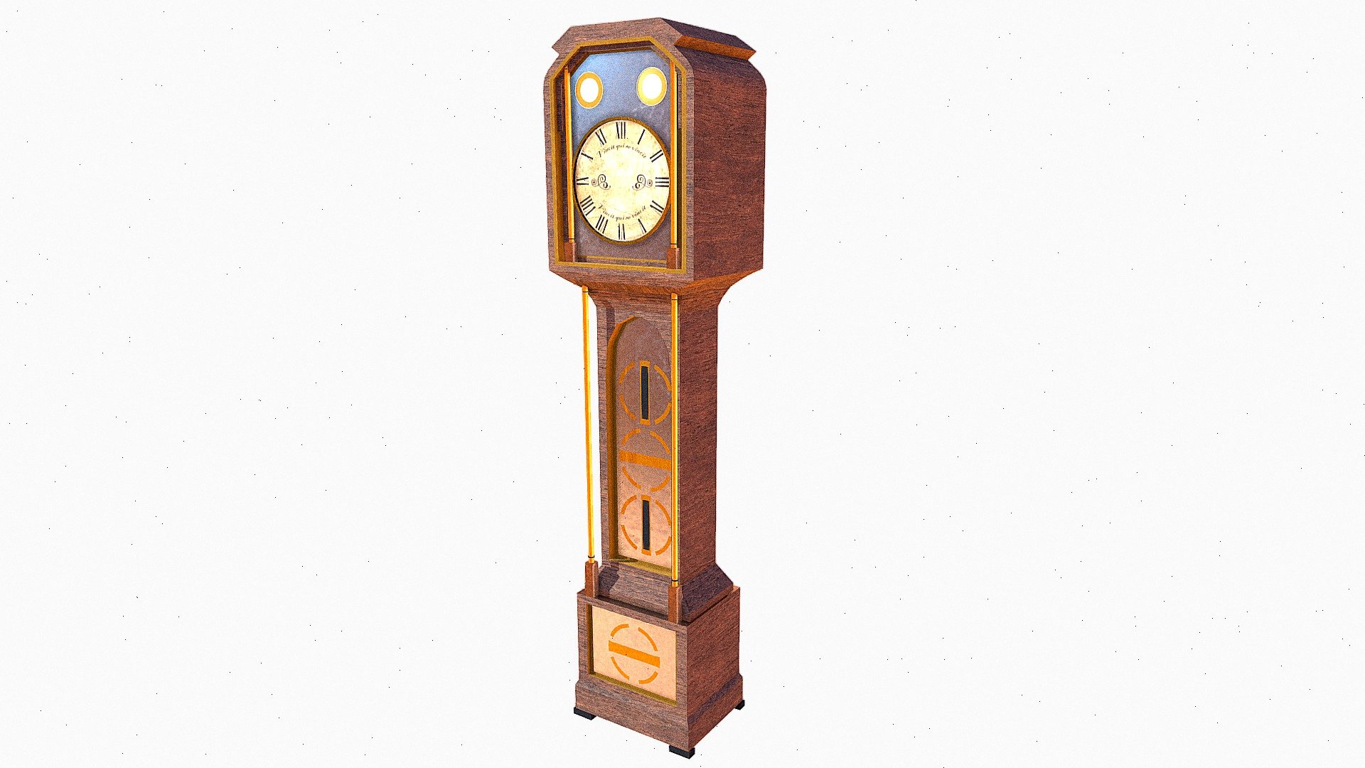 Grandfather Clock - Download Free 3D model by Hoody468 [59f3391 ...