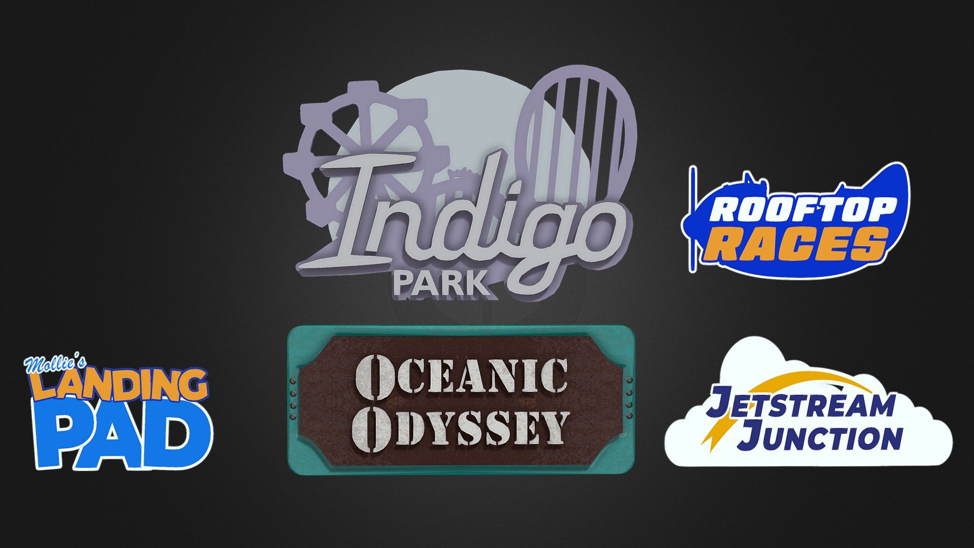 Indigo Park - Signs - Download Free 3D model by MG Rips (@MG_GameRips ...