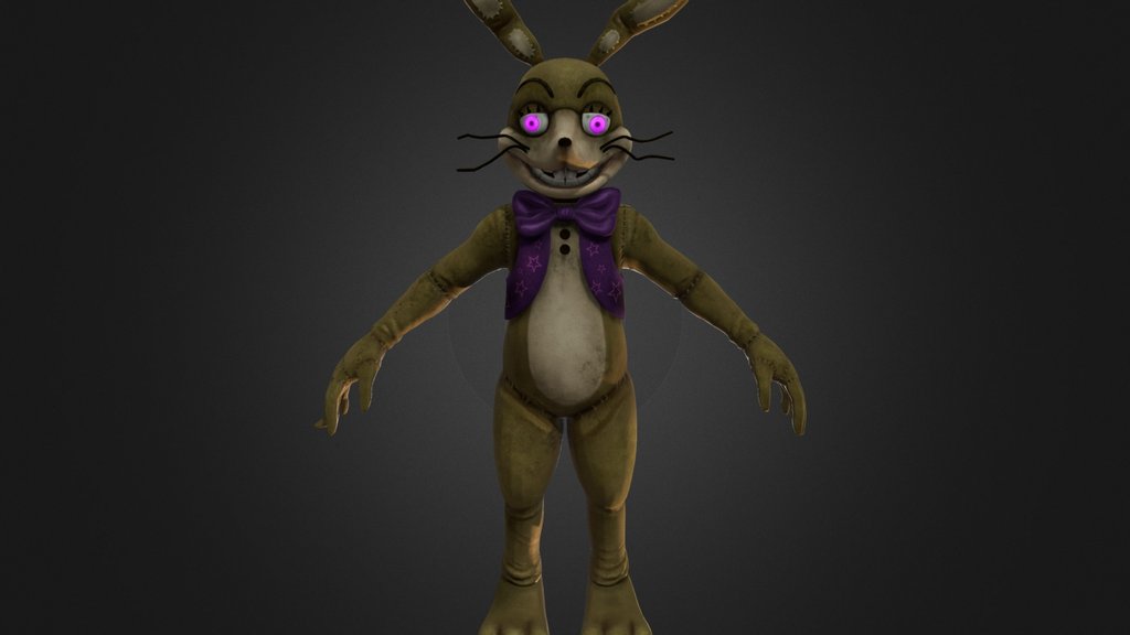 glitchtrap - A 3D model collection by xkillerfnaf30 - Sketchfab