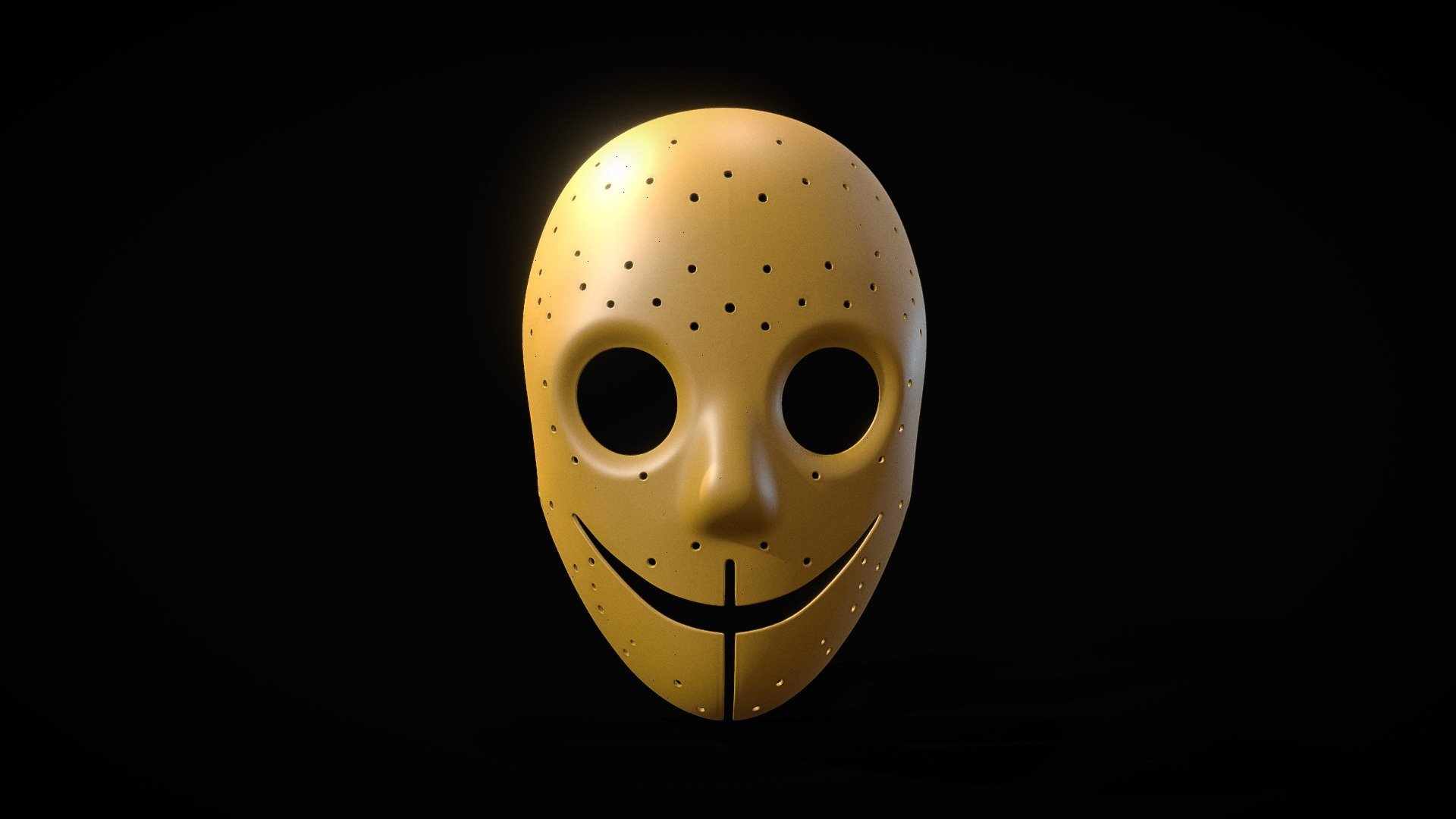 Smiley Mask - Buy Royalty Free 3D model by Omassyx [59f7fb8 ...