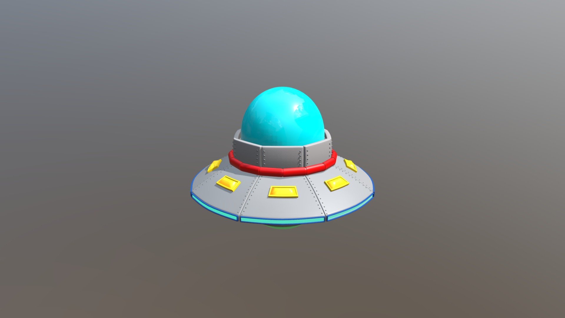 Spaceship - 3D model by Leonel (@VIANTEL) [59fa2e1] - Sketchfab