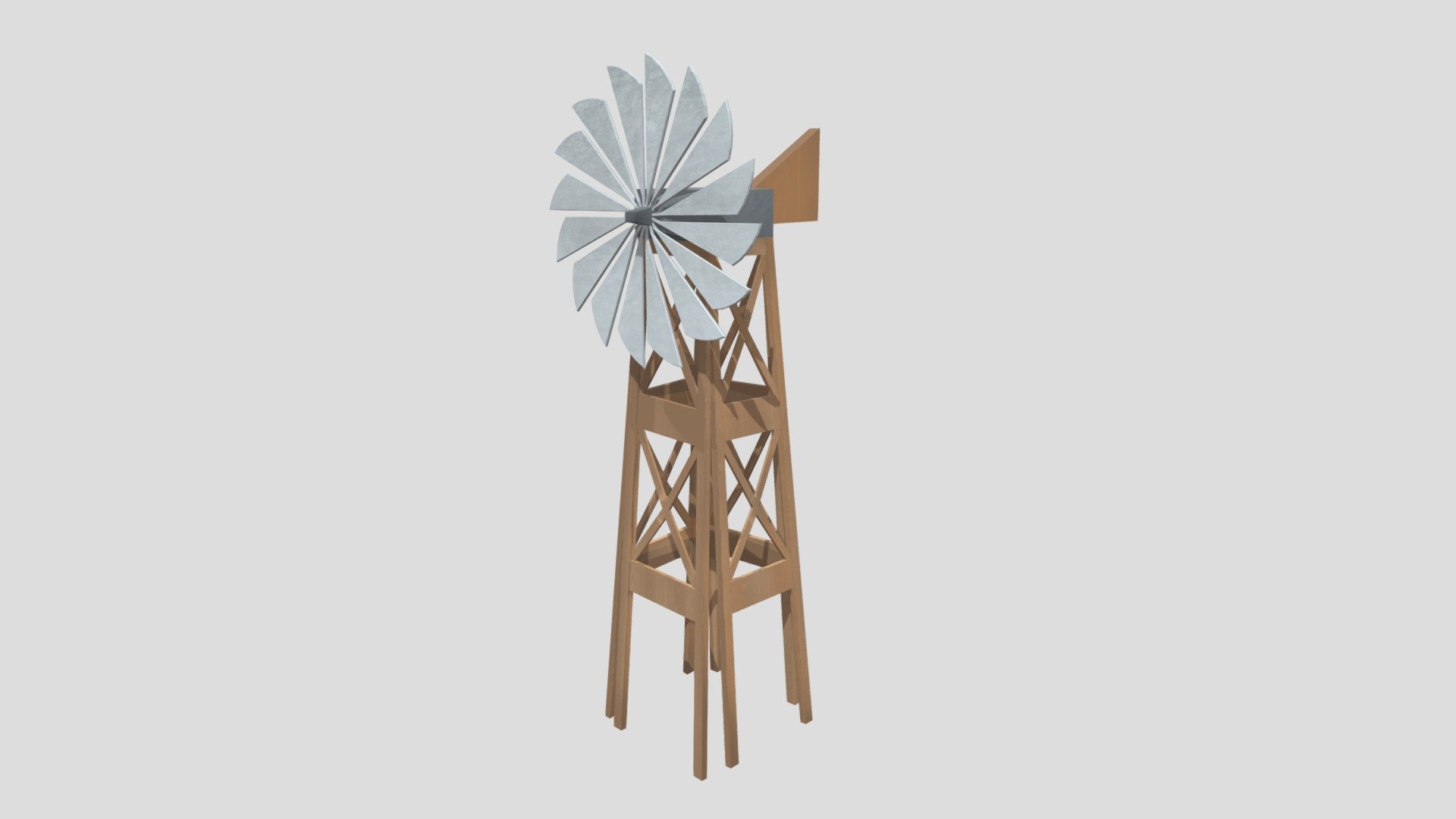 Windmill - Download Free 3D model by jakerc10 [59fc689] - Sketchfab