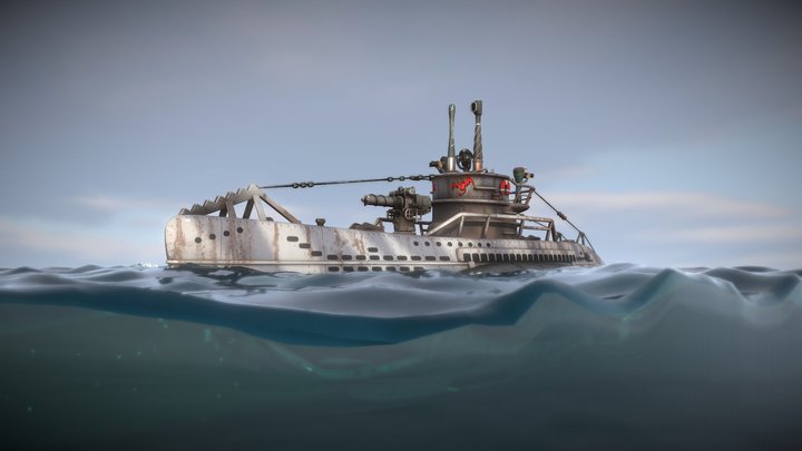 U-boat 3D models - Sketchfab
