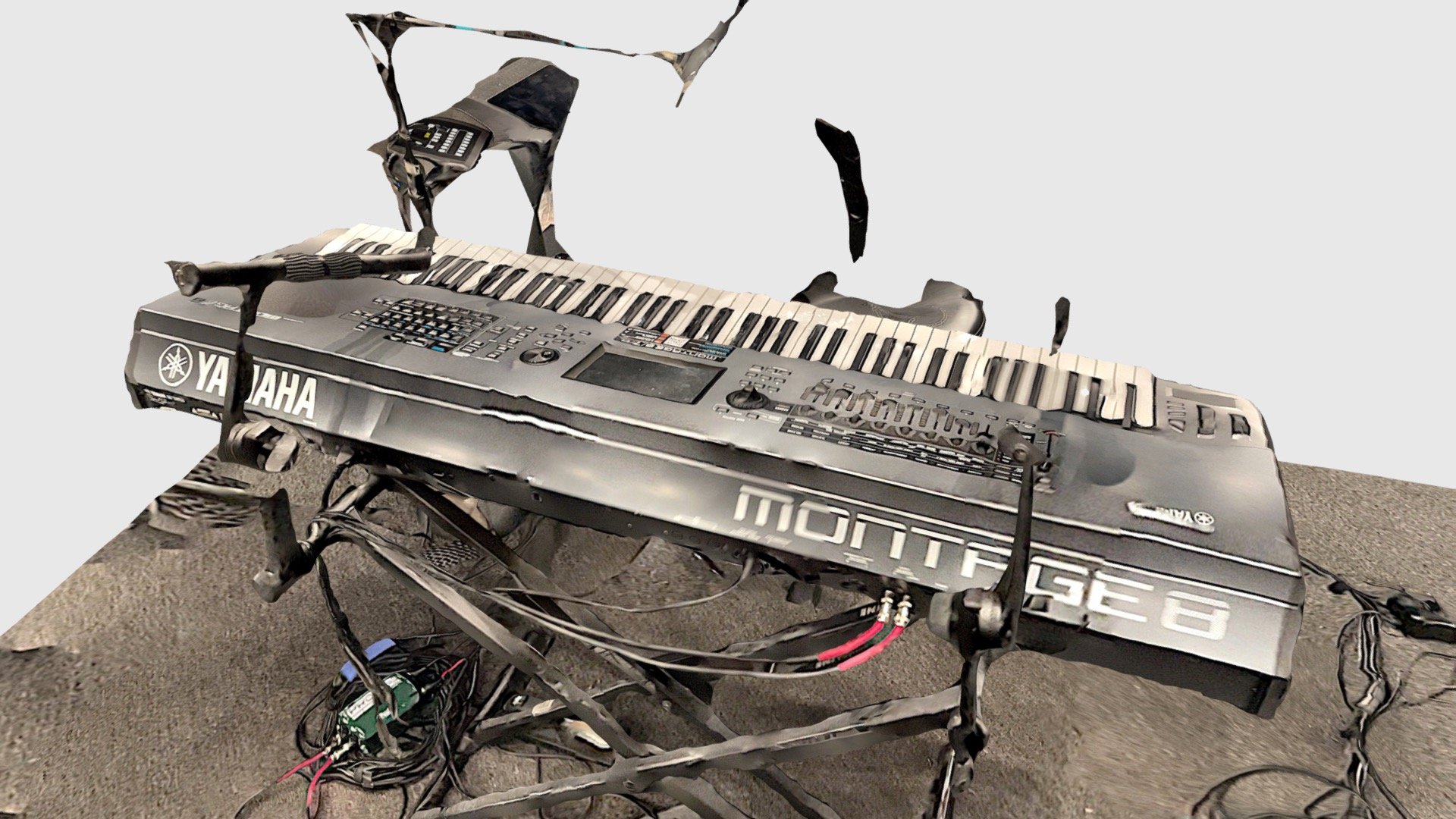 Keyboard - Download Free 3D model by fxgrafx [59fd64d] - Sketchfab