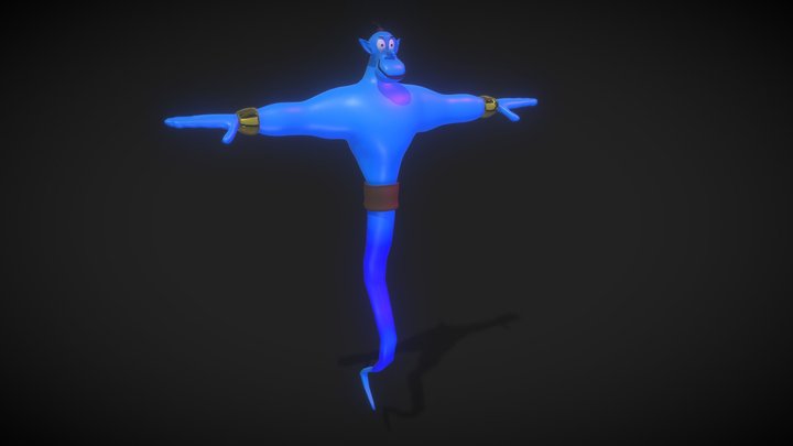 Genie 3D models - Sketchfab